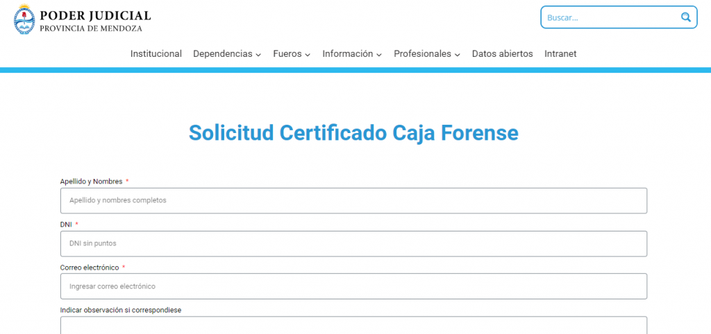 Dirección de Recursos Humanos SCJM - Poder Judicial Mendoza